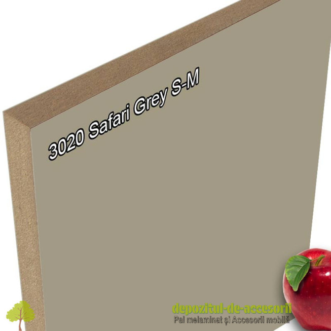 Panou MDF Safari Grey supra mat 3020 AGT